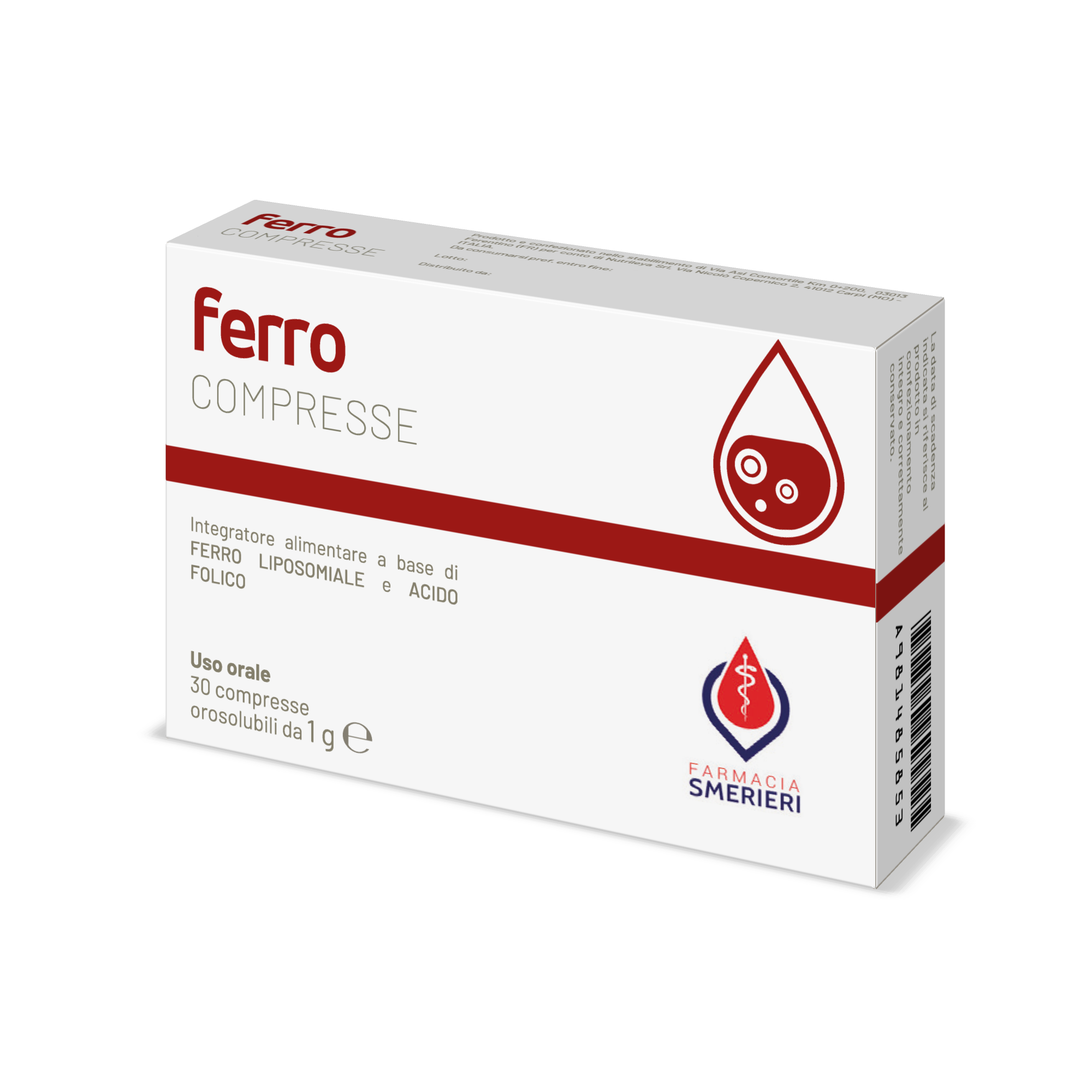 FERRO 30 COMPRESSE OROSOLUBILI
